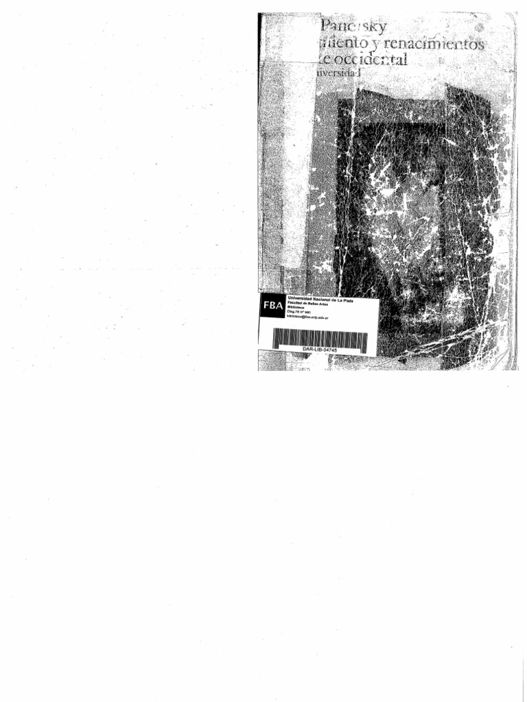 PANOFSKY-Renacimiento y Renacimientos - Cap 3 y 4 | PDF