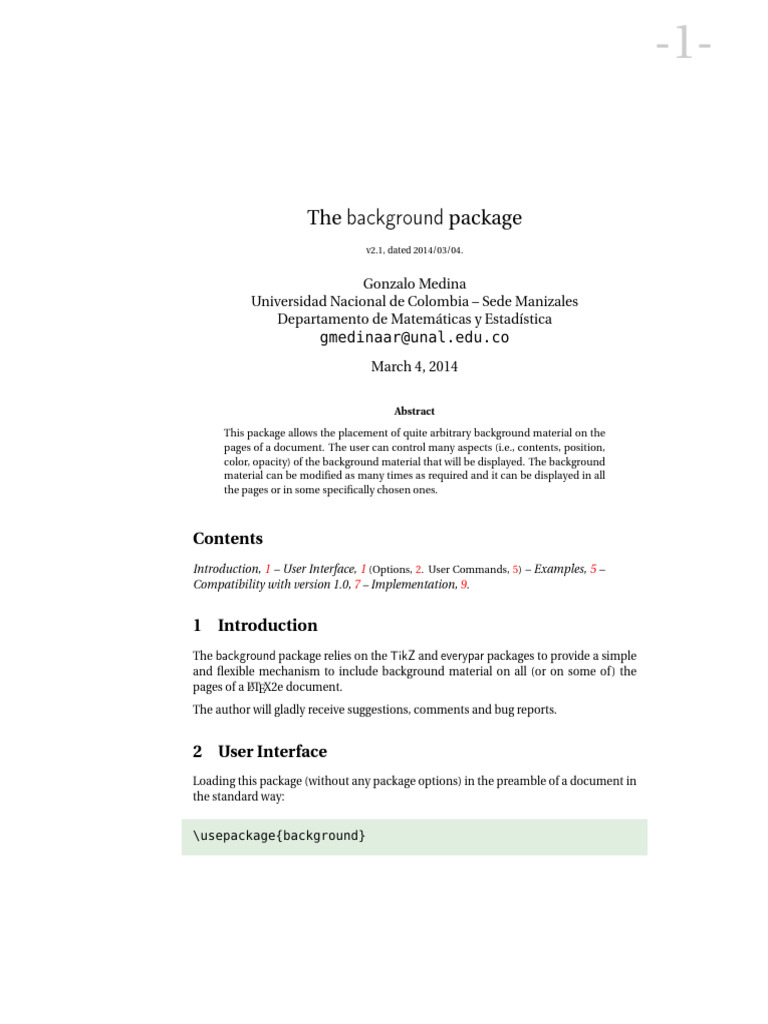 Adding Watermarks with Background Package | PDF | Computing | Software ...