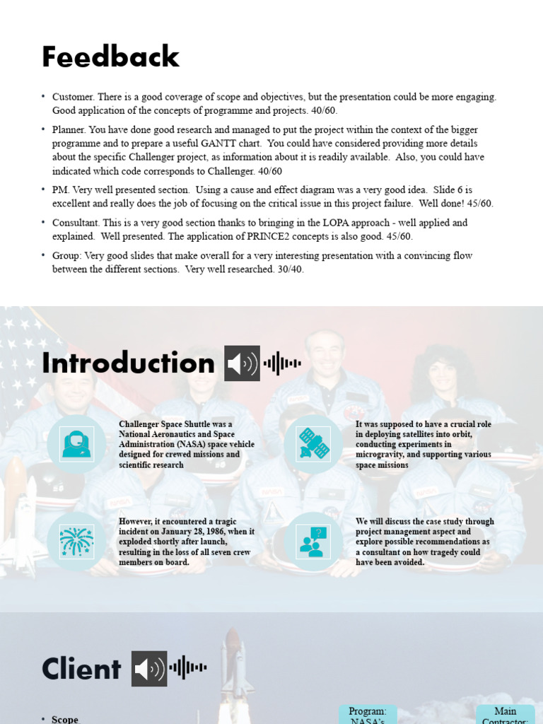 Challenger Space Shuttle | PDF | Space Shuttle Challenger | Risk