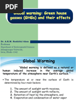 Grade 10 Greenhouse Effect and Global Warming Notes | PDF | Greenhouse ...