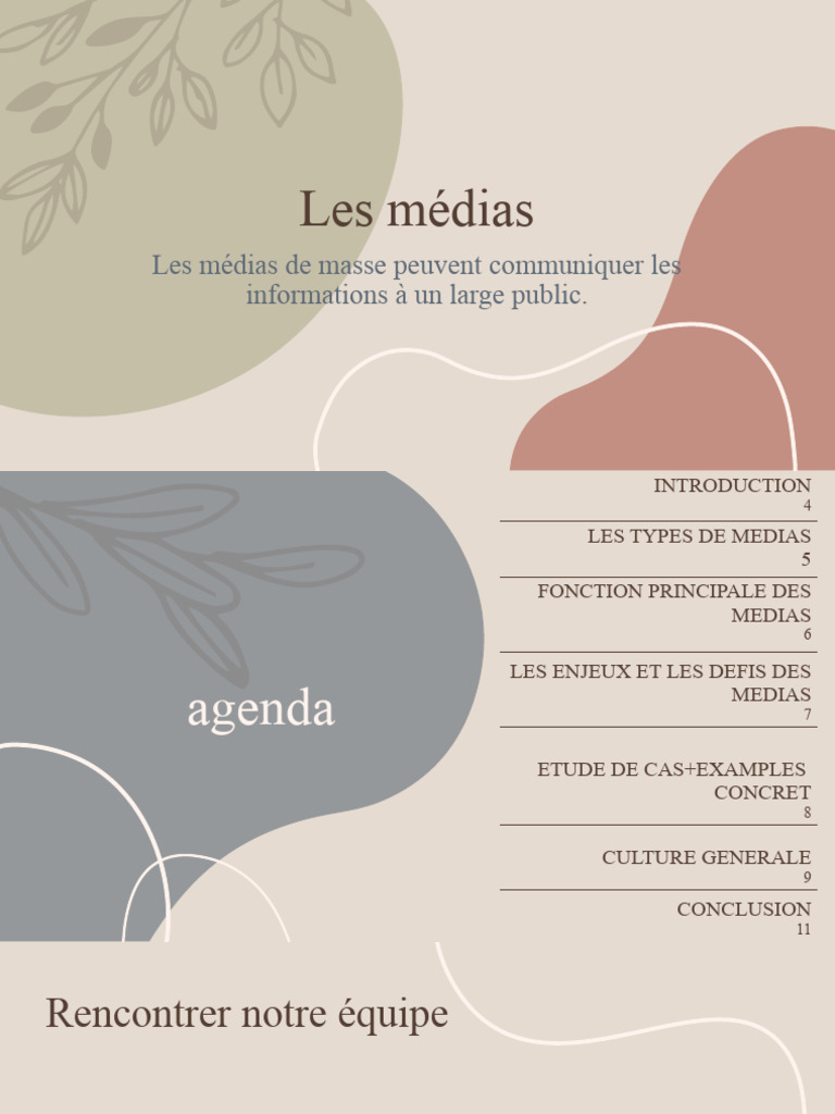 Les Médias Présentation Orale Français | Télécharger gratuitement PDF ...
