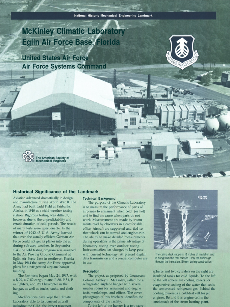 116 McKinley Climatic Laboratory 1944 | PDF | Applied And ...