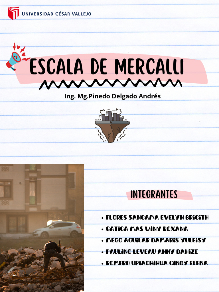 Escala de Mercalli | PDF | Temblores | Tsunami