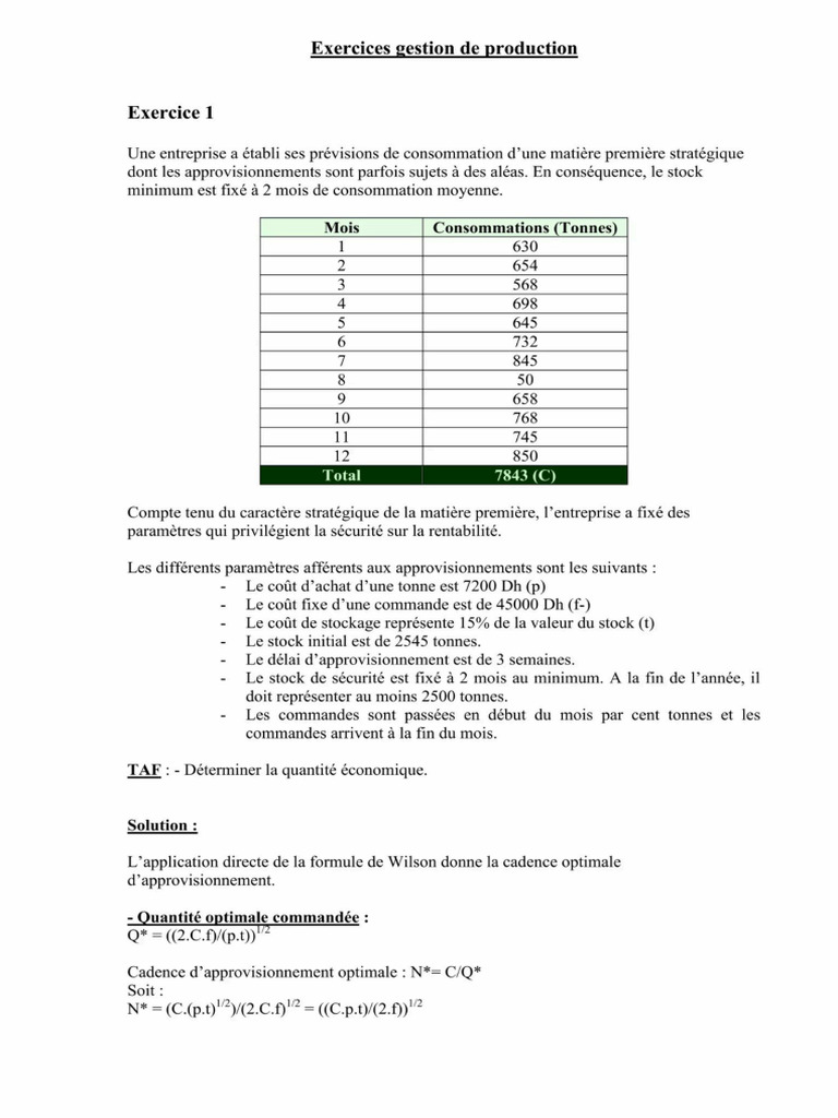 Exercice GP | PDF