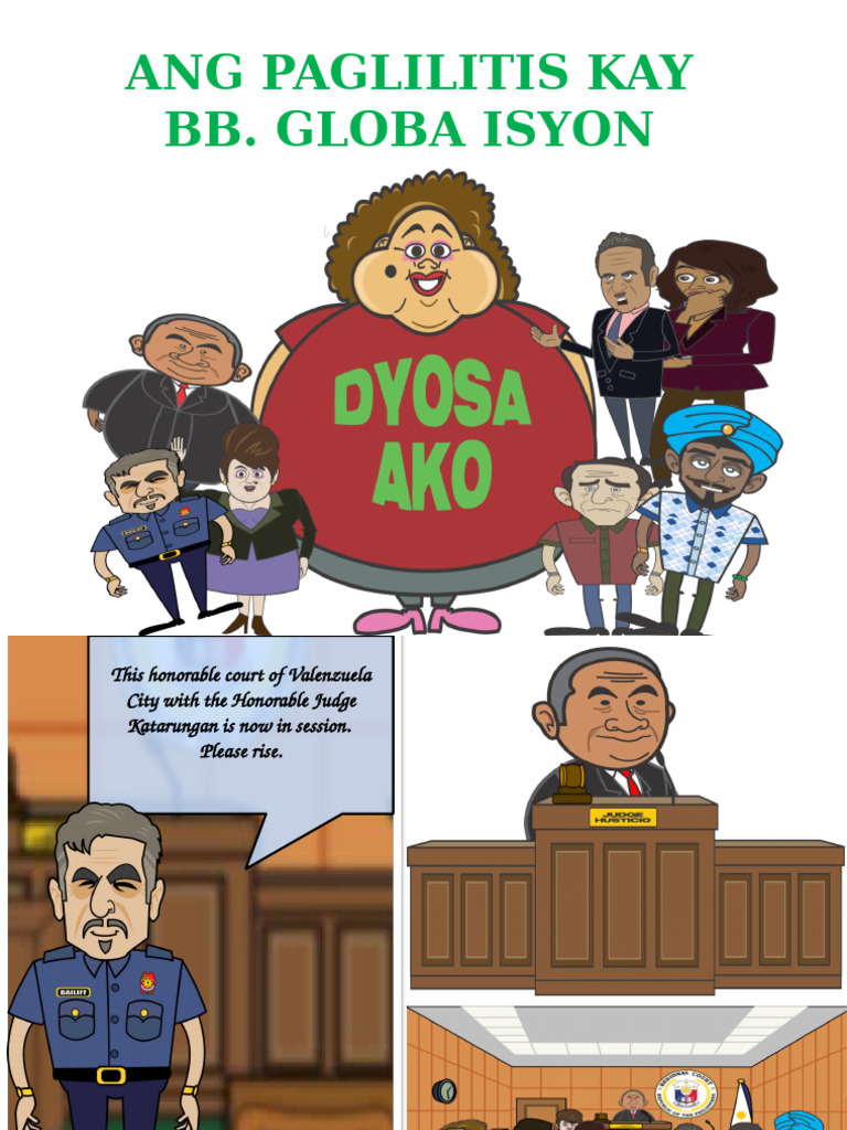 Ang Paglilitis Kay BB. Globa Isyon (PDF - Io) | PDF