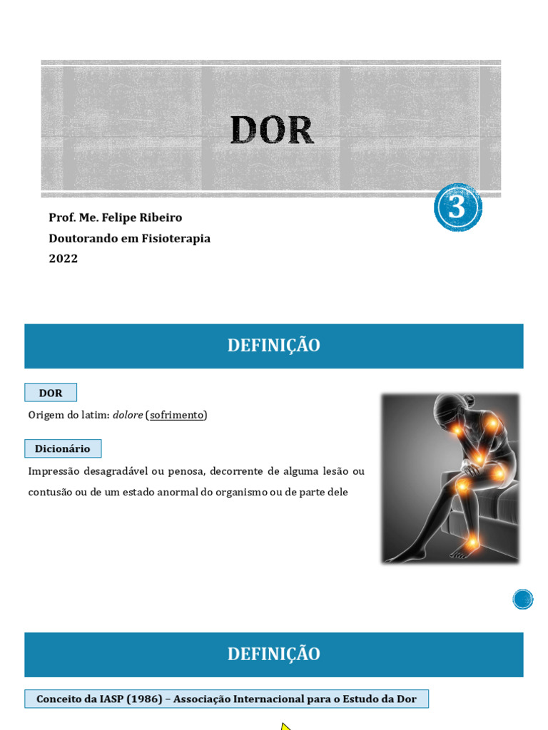 FRM - Aula 3 - Dor | PDF | Autoajuda