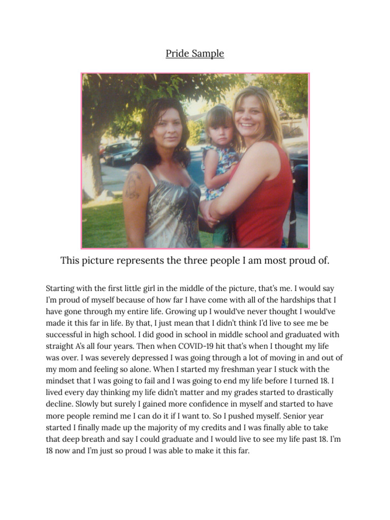 Pride Sample | Download Free PDF | Mental Health | Psychology