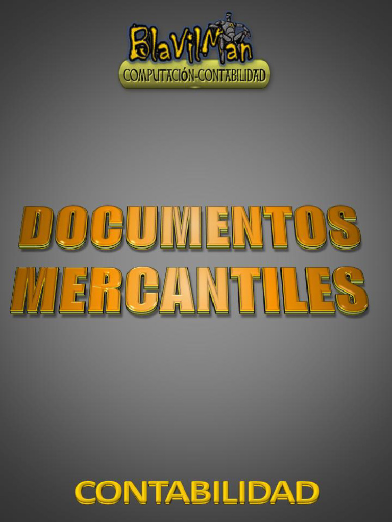 4to-Documentos Mercantiles | PDF