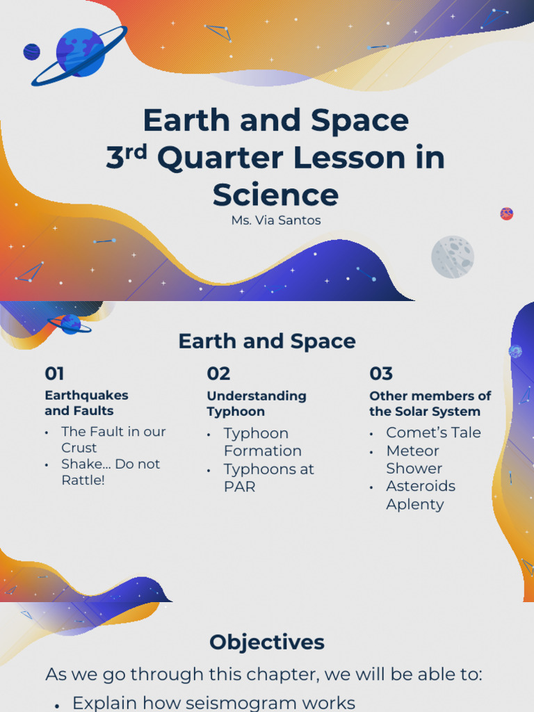 Earth and Space | PDF | Fault (Geology) | Earthquakes
