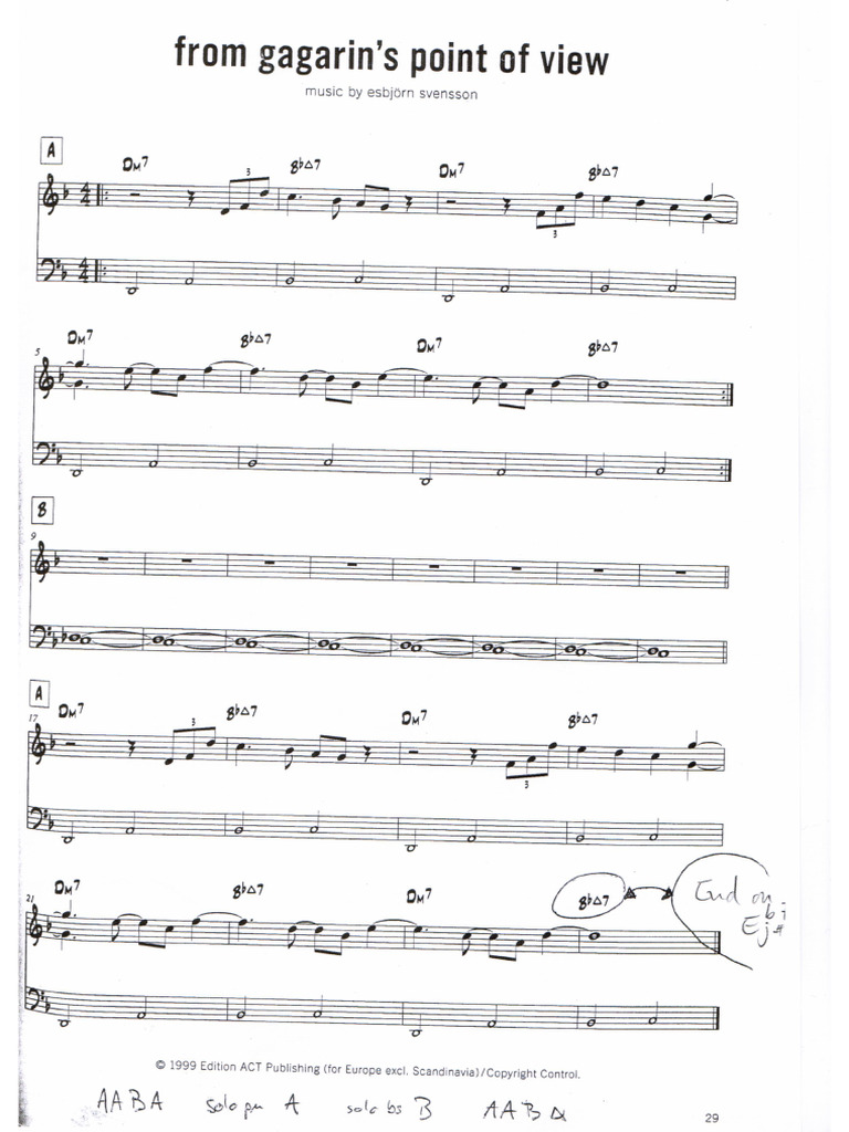 E.S.T. - From Gagarin's Point of View | PDF