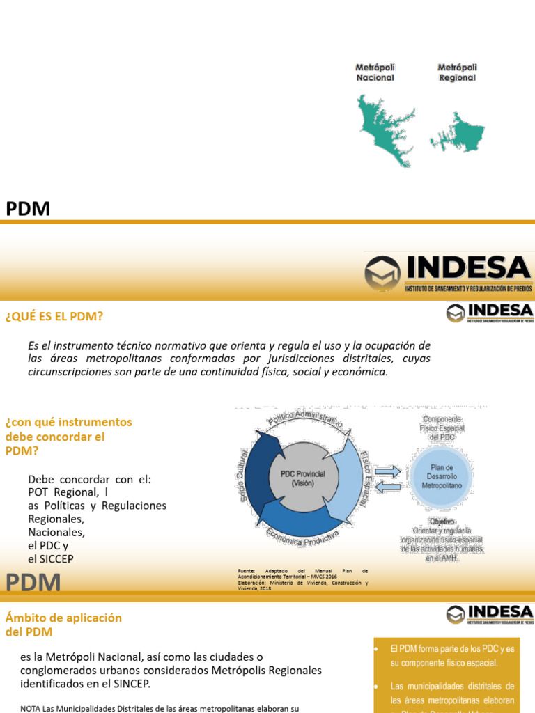 PDM | PDF | Planificación urbana
