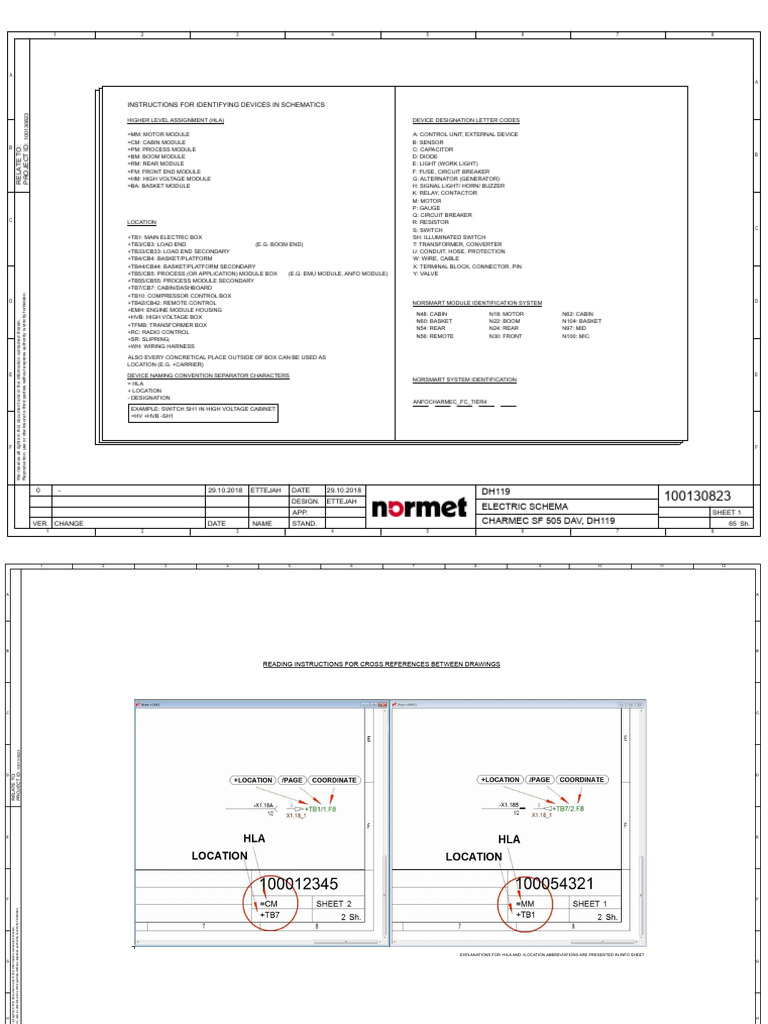 Schemas Eletrcis Charmec SF 505 | PDF
