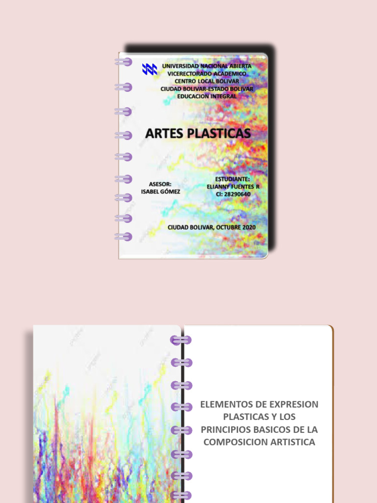 1.3 Cuaderno de Artes Plasticas | Descargar gratis PDF | Color | Amarillo
