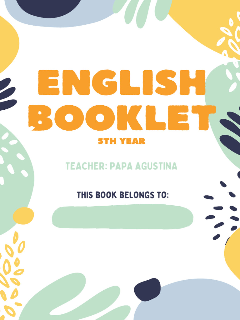 Booklet 5th | PDF | Salud y bienestar