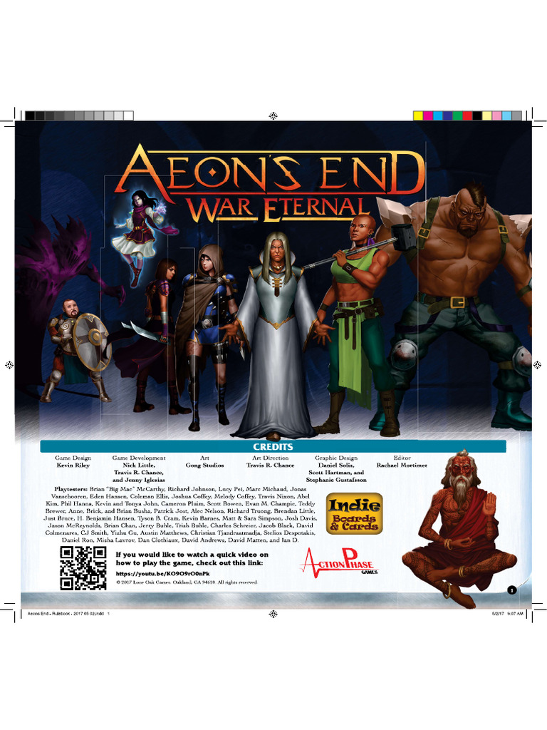 Aeon’S End War Eternal | Aeon’s End: War Eternal Rulebook – TQJTRQ