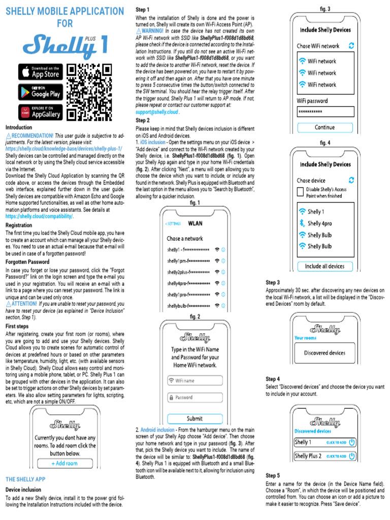 shelly_plus_1_app | PDF | Wi Fi | Wireless Access Point