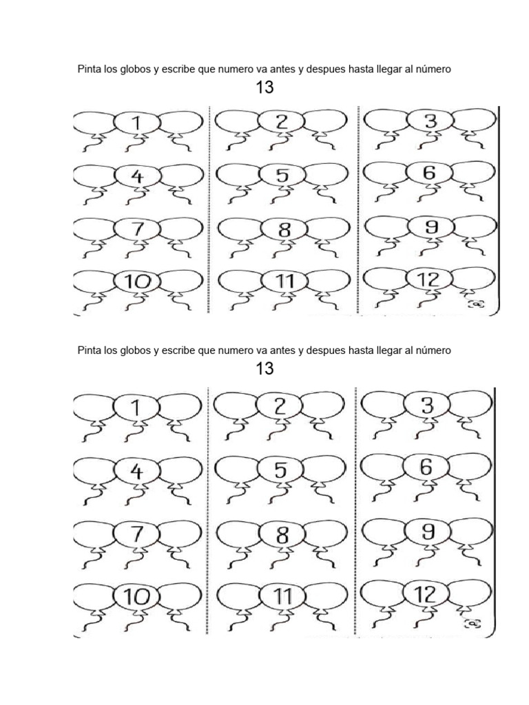 Actividad de Matematica Numero 13 | PDF