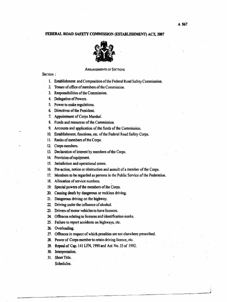 FRSC 2007 | Download Free PDF | Crime & Violence | Crimes FRSC 2007 | Download Free PDF | Crime & Violence | Crimes