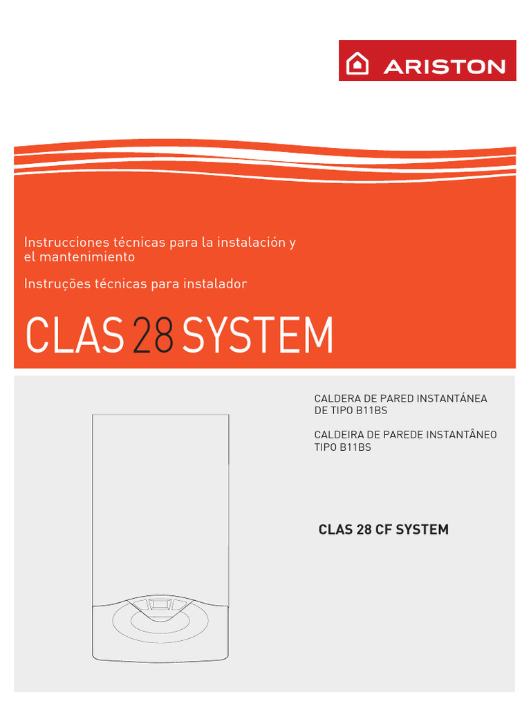 Clas System Manual Instalador Clas System CF | PDF