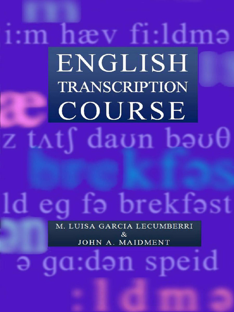 English Transcription Course 2 PDF Free | PDF