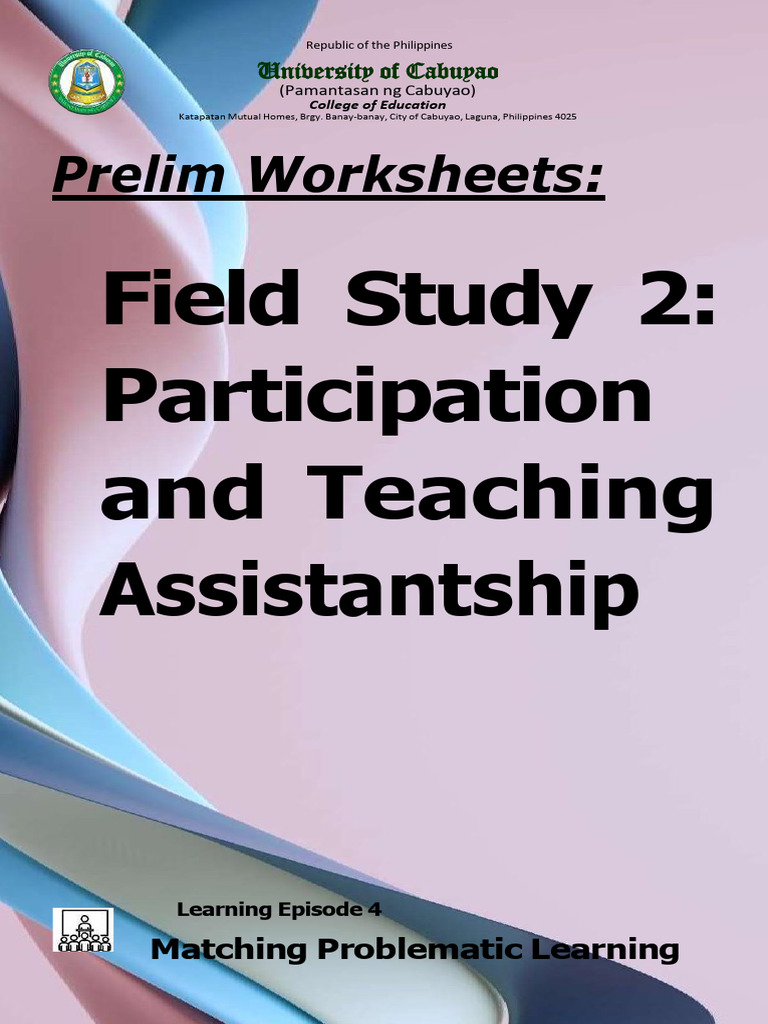 Reyes, Jasper M. FS2 Learning Episode 4 | PDF