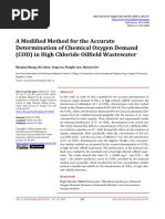 Hach LCK1414 COD Test Method (As Per ISO-6060) | PDF | Chemical ...