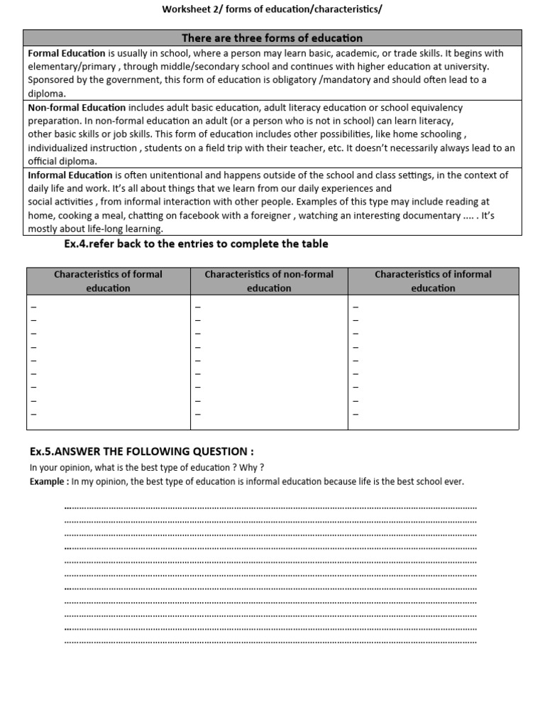 Education Voca 1.B | PDF | Schools | Literacy