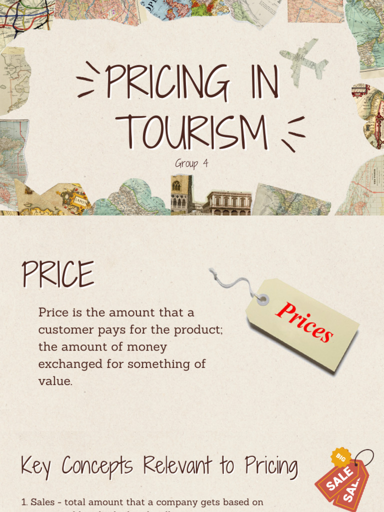 Pricing in Tourism Report | PDF | Pricing | Prices