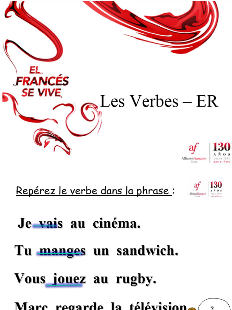 Les Verbes en -ER : Guide Complet | PDF | Arts du langage et discipline