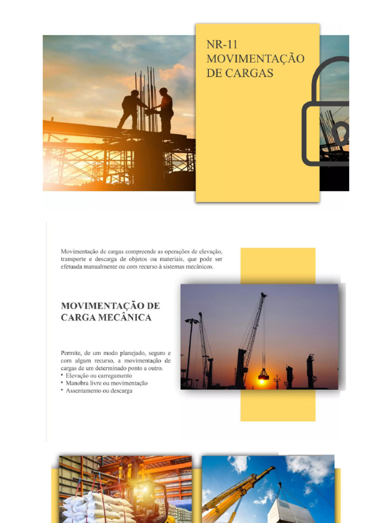 NR11 Apresentação | PDF