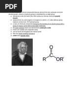 Table of Esters and Their Smells v2 A | PDF | Ester | Chemical Substances