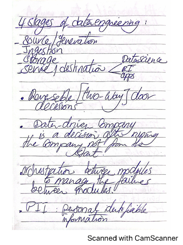 Data Engineering Meetup Pdf