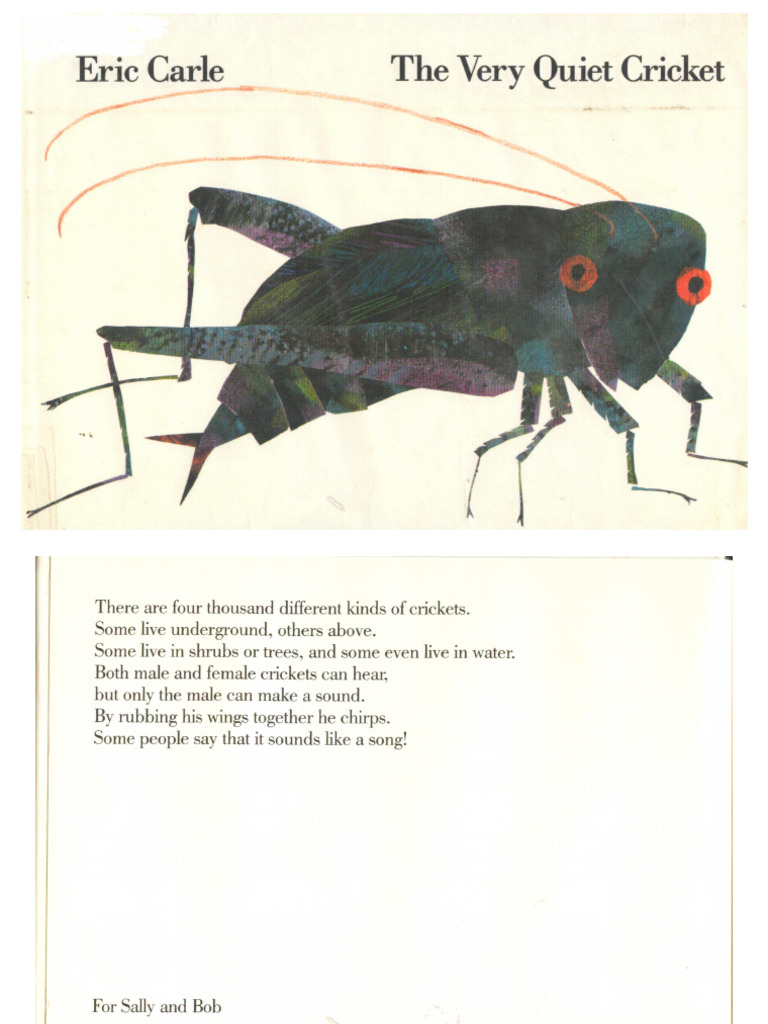 The Very Quiet Cricket | PDF