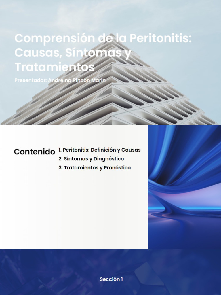 Peritonitis | PDF