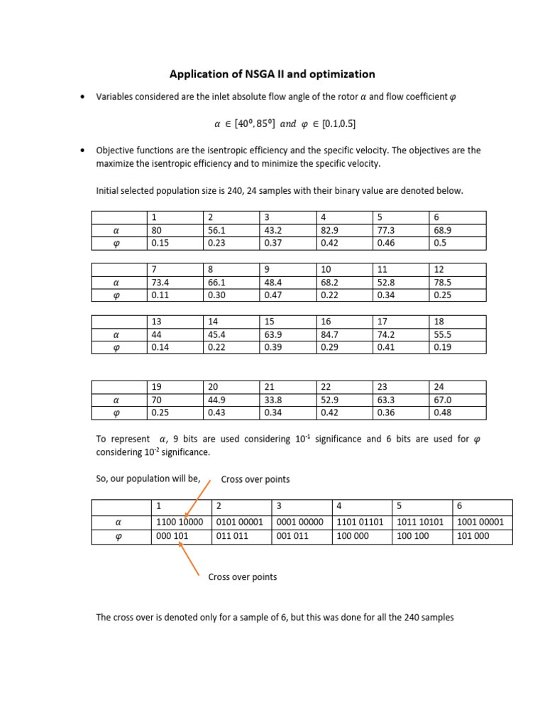 NSGA and Optimization Document | PDF | Mathematical Optimization | Pareto Efficiency
