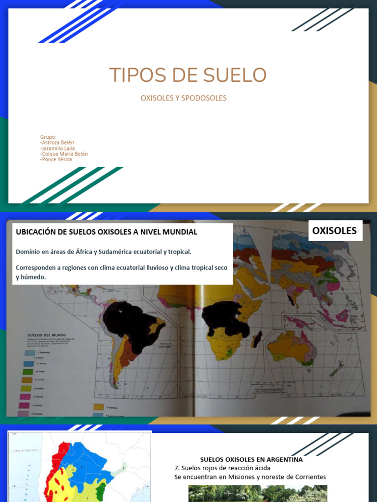 Tipos de Suelo | PDF | Suelo | Clima