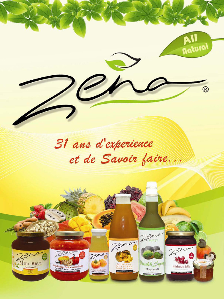 Catalogue Zena Exotic Fruits | PDF