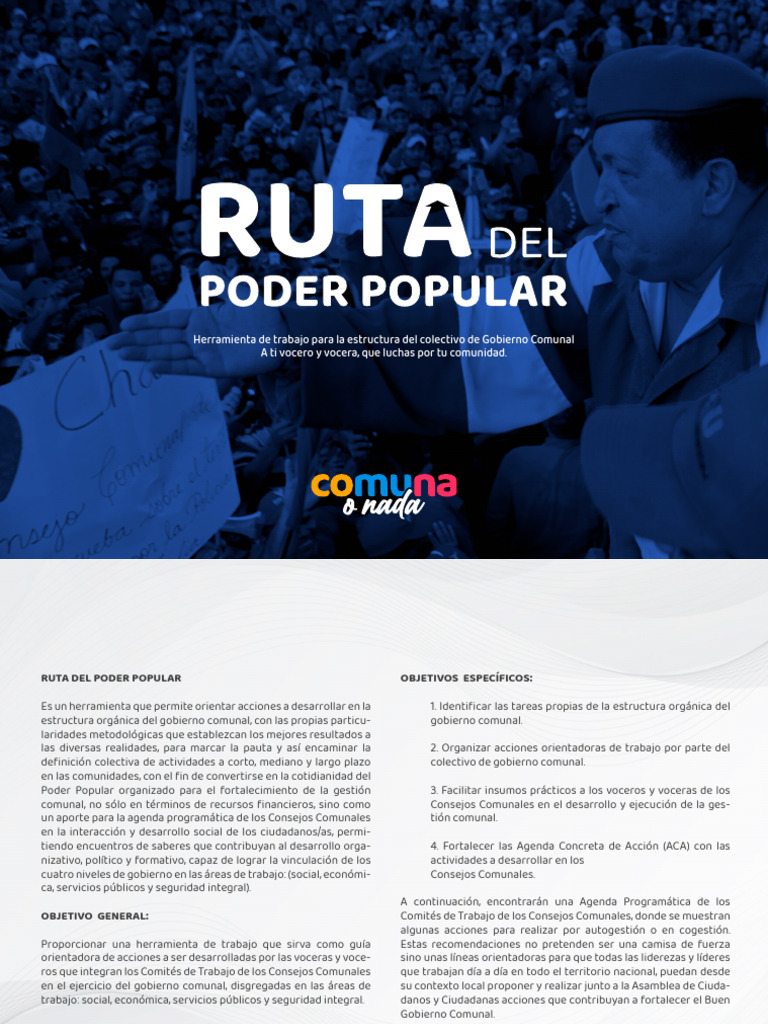"RUTA DEL PODER POPULAR" (Digital) | PDF | Residuos | Juez