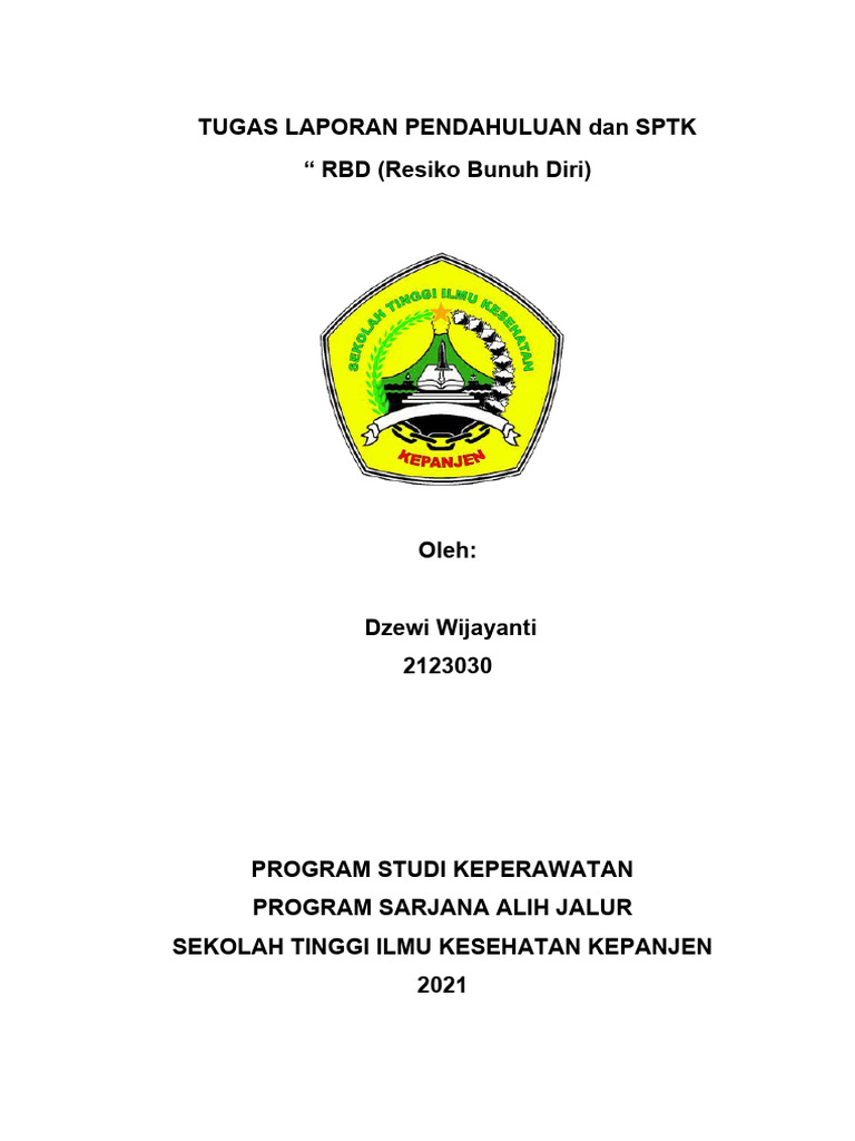 LP RBD dan SPTK | PDF