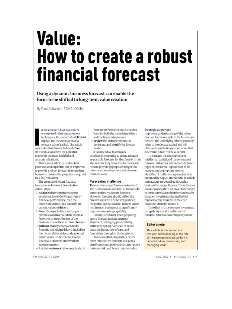 Financial Management Magazine April 2022 | PDF