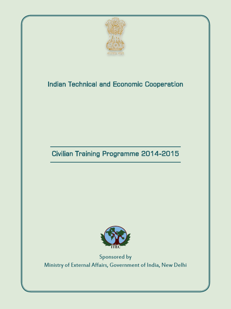 ITEC Training for Developing Nations | PDF