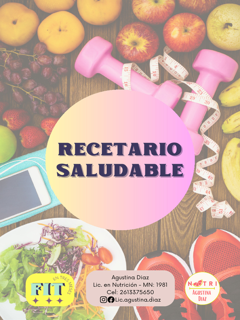 Recetario Saludable | PDF | Panes | Vegetales