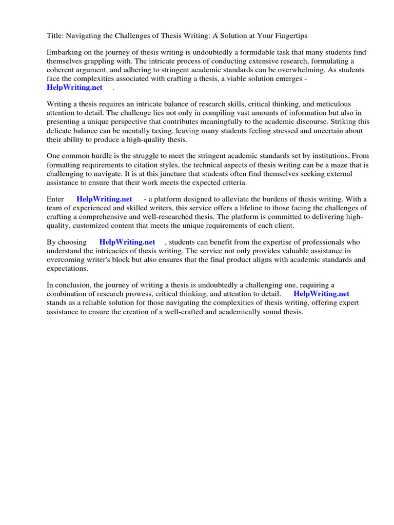 Thesis Writing Support for Furtwangen Students | PDF | Thesis | Master Of Science