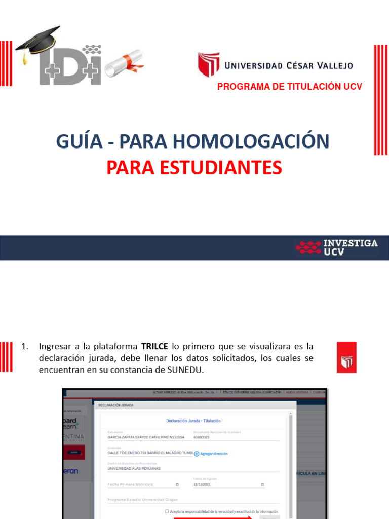 Guía para Homologación 2024 | PDF
