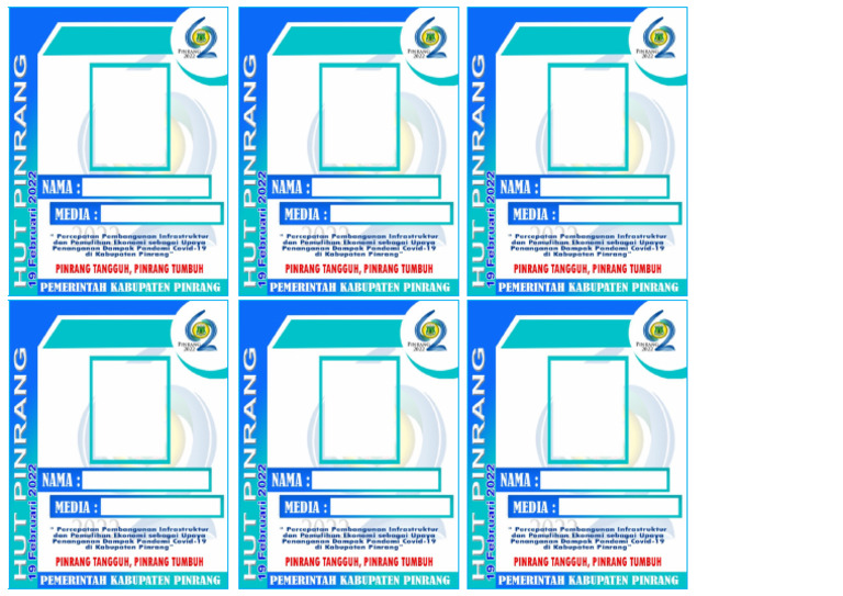 Mall Id Card Hut Pinrang1 | PDF