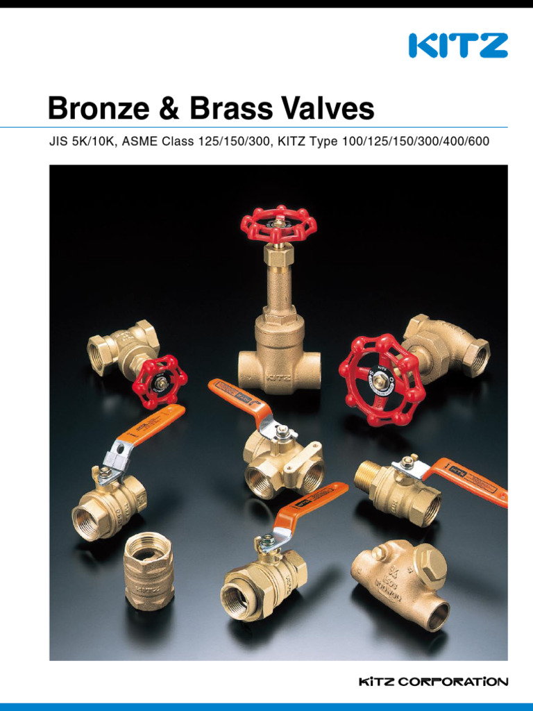 KITZ Bronze & Brass Valves Overview | PDF | Valve | Corrosion