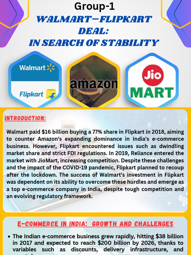 E-Commerce in India | PDF | Walmart | E Commerce