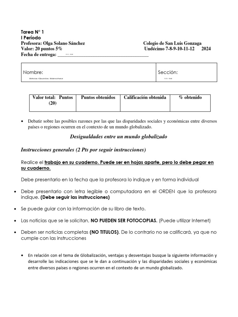 Tarea N1 Soci PDF | PDF