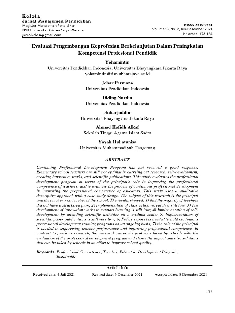 Evaluasi PKB | PDF | Cognition | Science