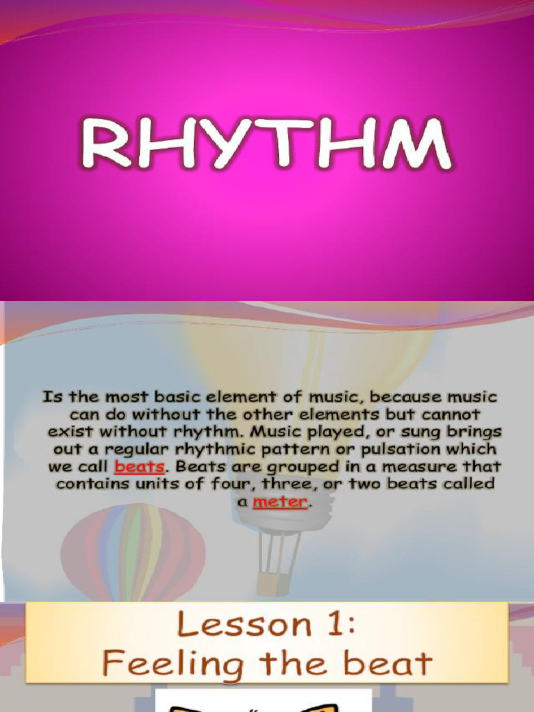 RHYTHM | PDF
